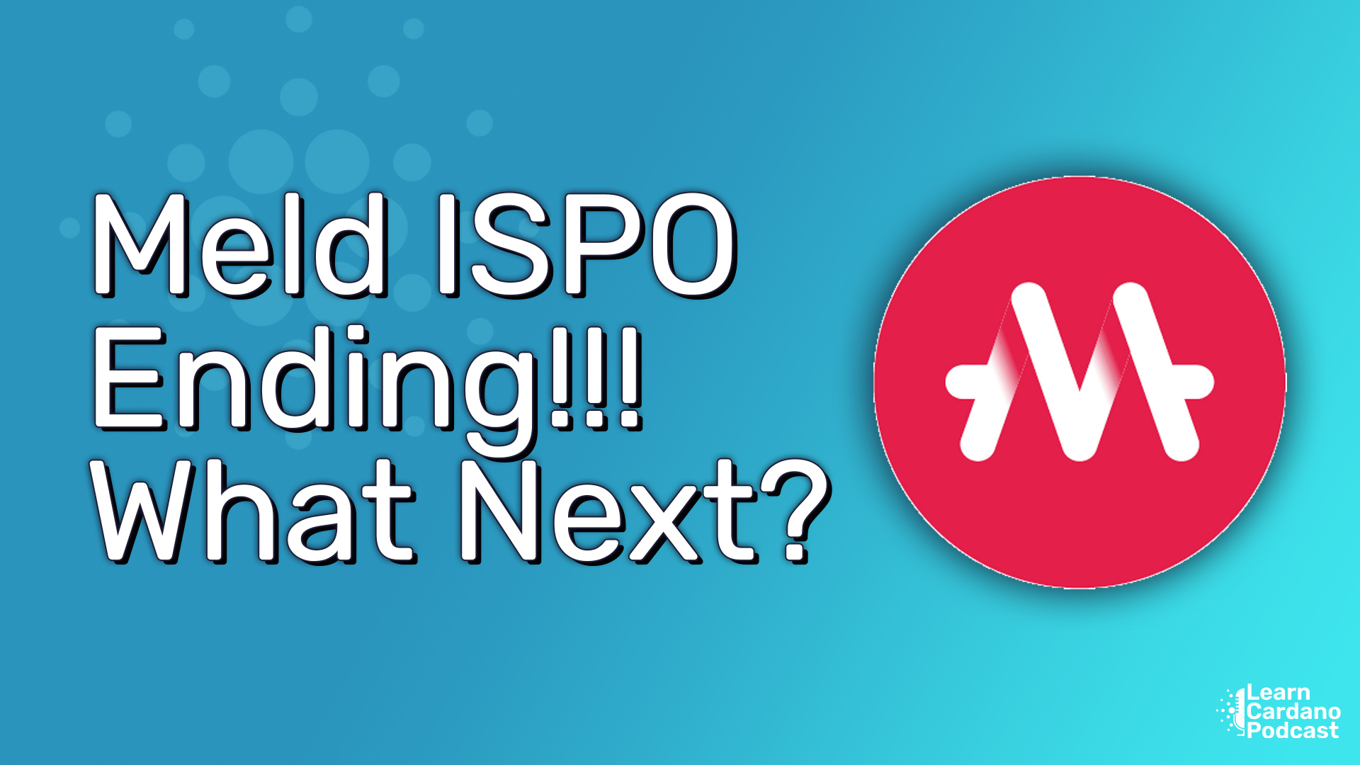 Cardano ISPO Project Funding Model - Meld ISPO Over